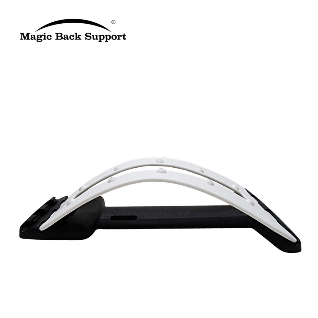 [Magnetic Pressure Top] | Back Stretcher Lumbar Pain Relief Device for ...